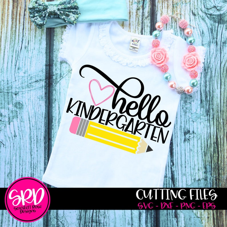 Back to School, SVG Bundle Preschool Pre-k to 5th Grade, Hello School ...