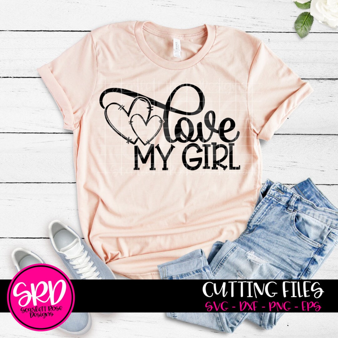 Love My Girl Svg, Valentine SVG, Valentine's Day SVG, Love Svg Cupid ...