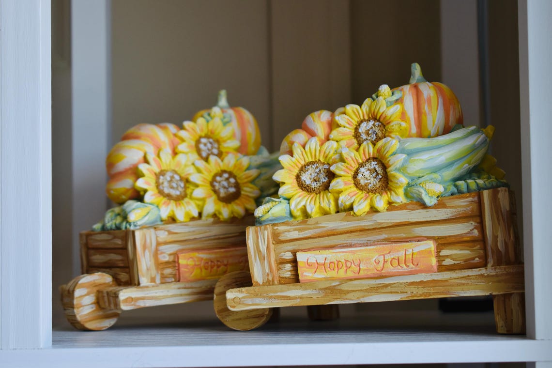 It’s Almost Fall Y’all! — Handpainted Acrylic Fall Ceramic Piece - Etsy