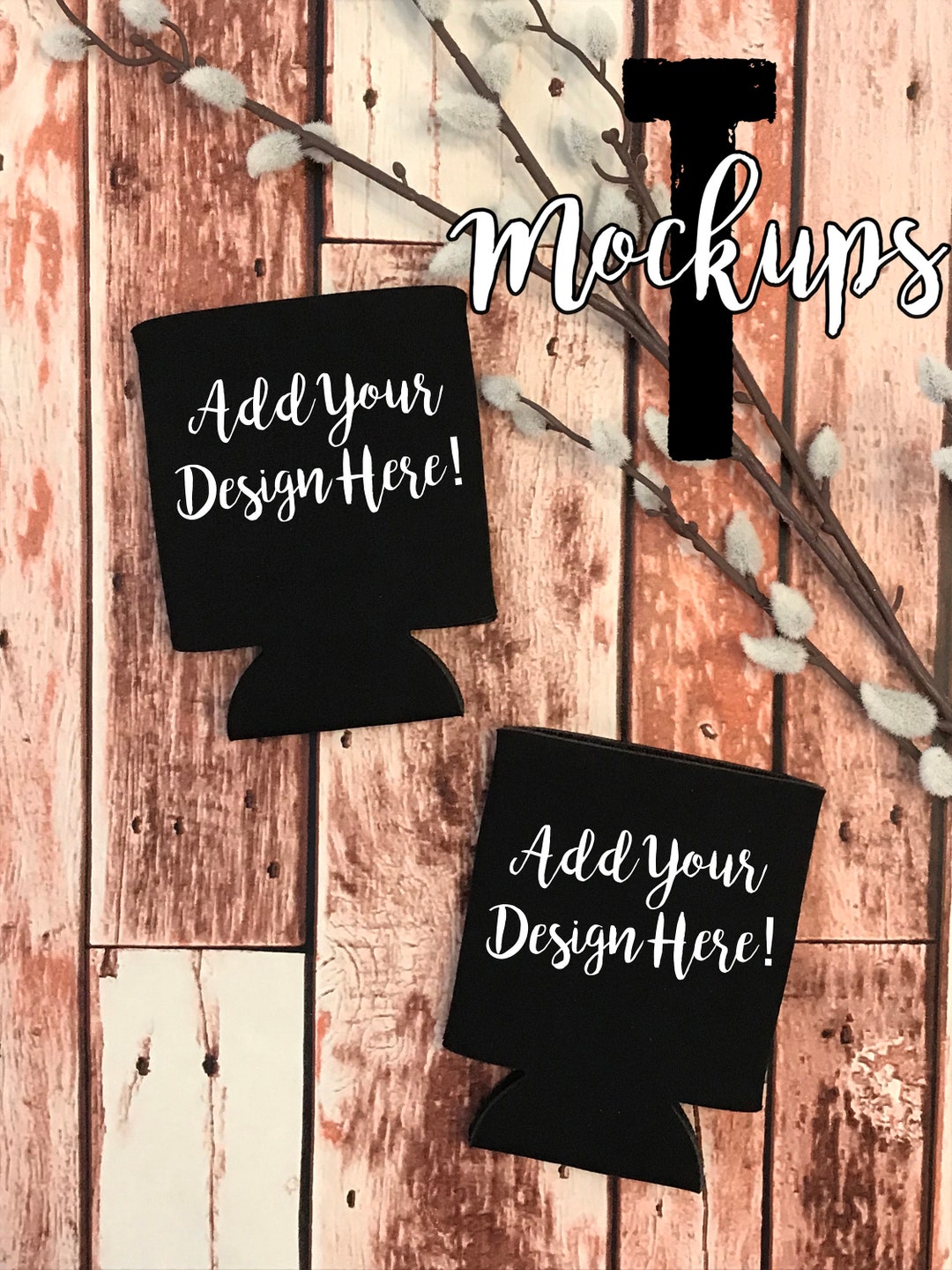 Can Cooler Mockup - Etsy