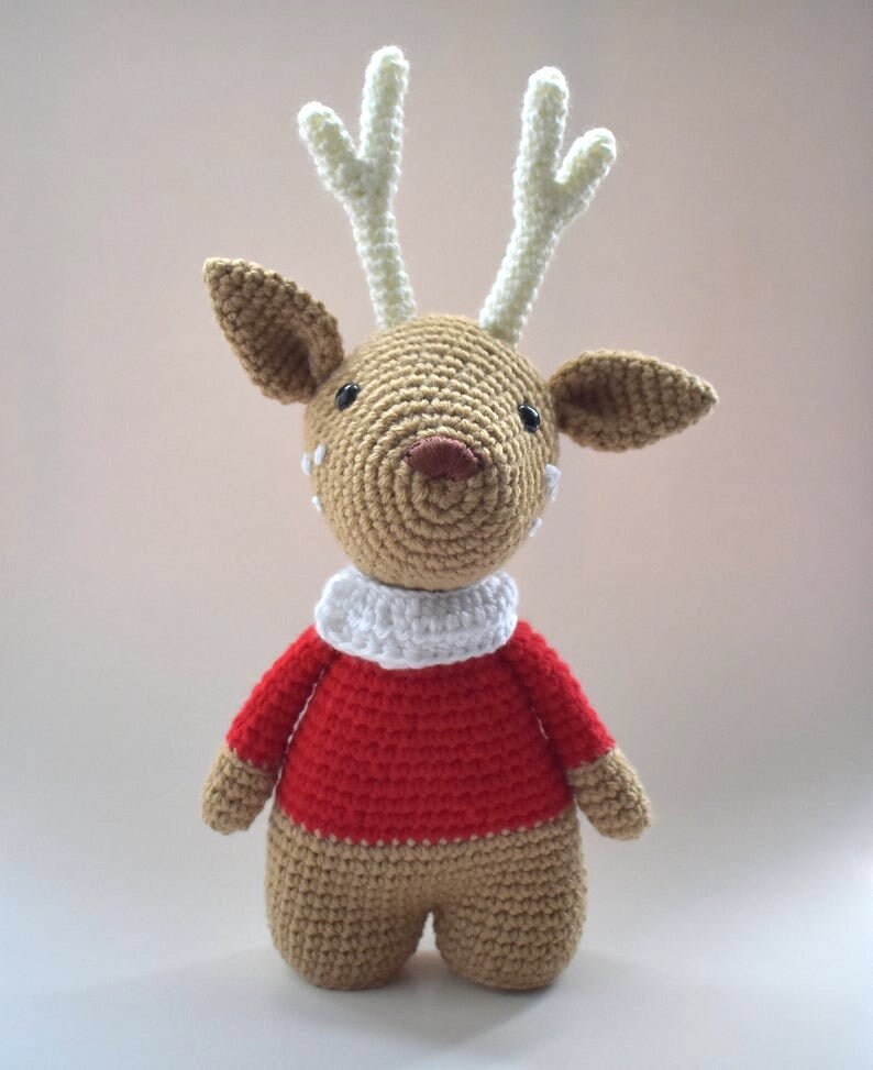 Deer - Crochet Pattern, PDF PATTERN Instant Download - by Bbadorables ...