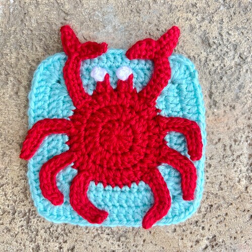 Crochet Tiger Square Pattern/ Animal Granny Square Motif/ - Etsy