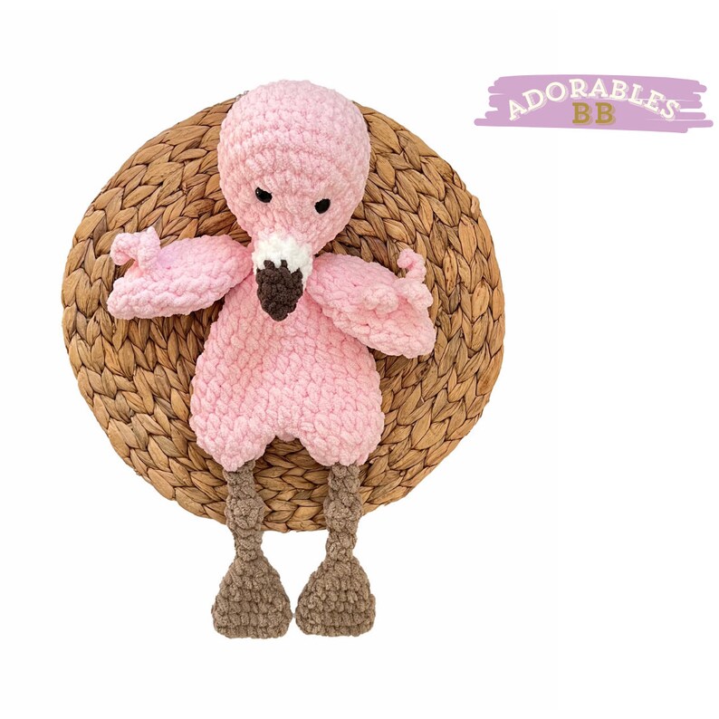 No-sew Dodo Flamingo Snuggler Crochet PATTERN || Flamingo Amigurumi ...