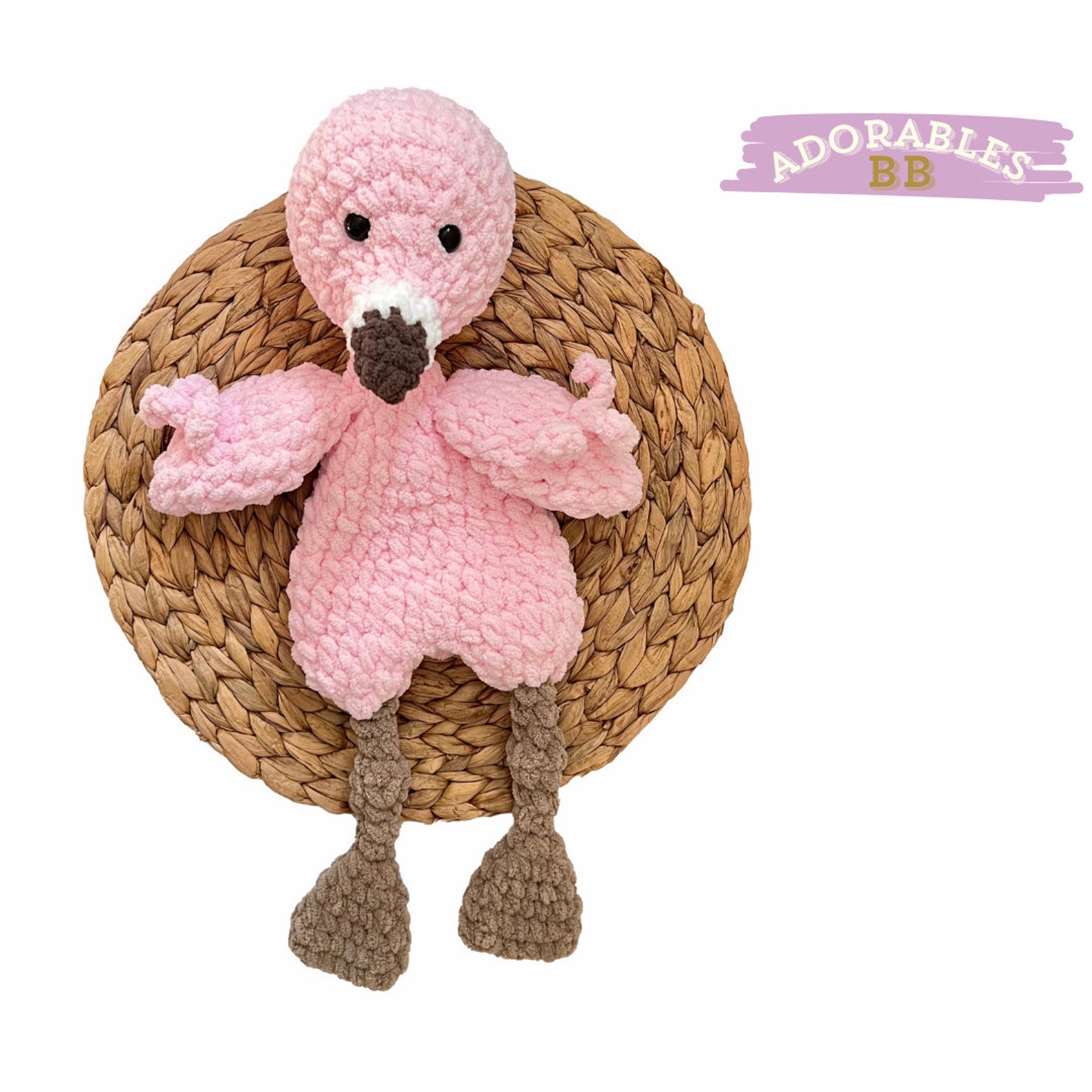 No-sew Dodo Flamingo Snuggler Crochet PATTERN || Flamingo Amigurumi ...