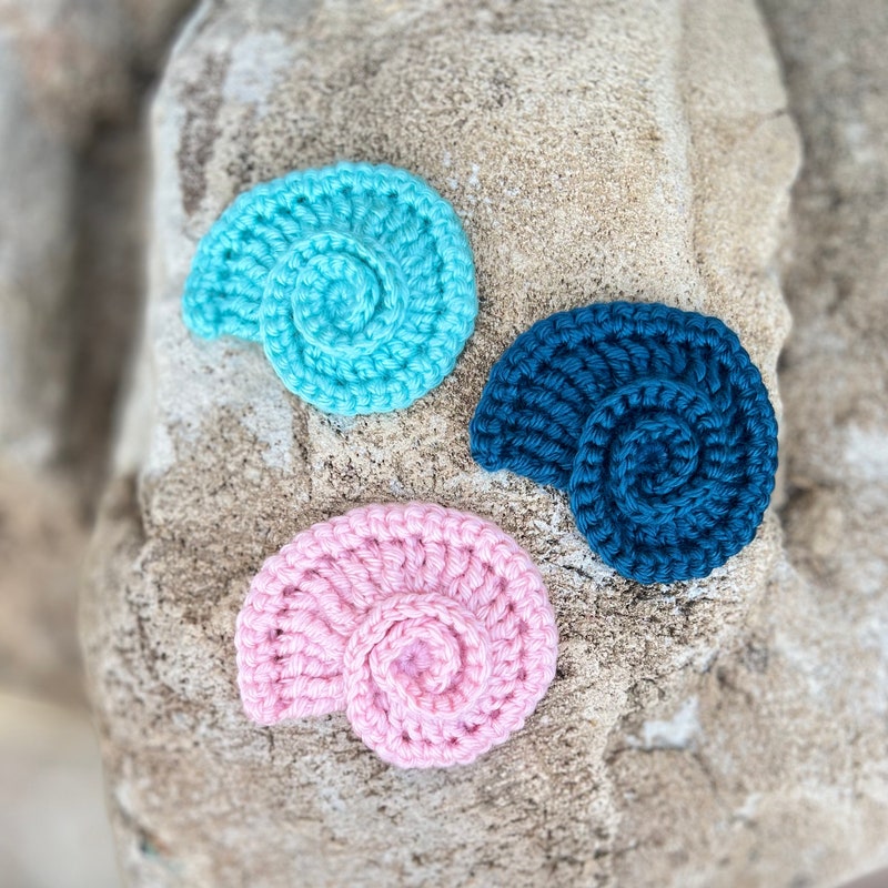 Crochet Seashell - Etsy
