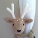 Bambi - Deer Curtain Tieback Crochet PATTERN, Right or Left Tieback ...