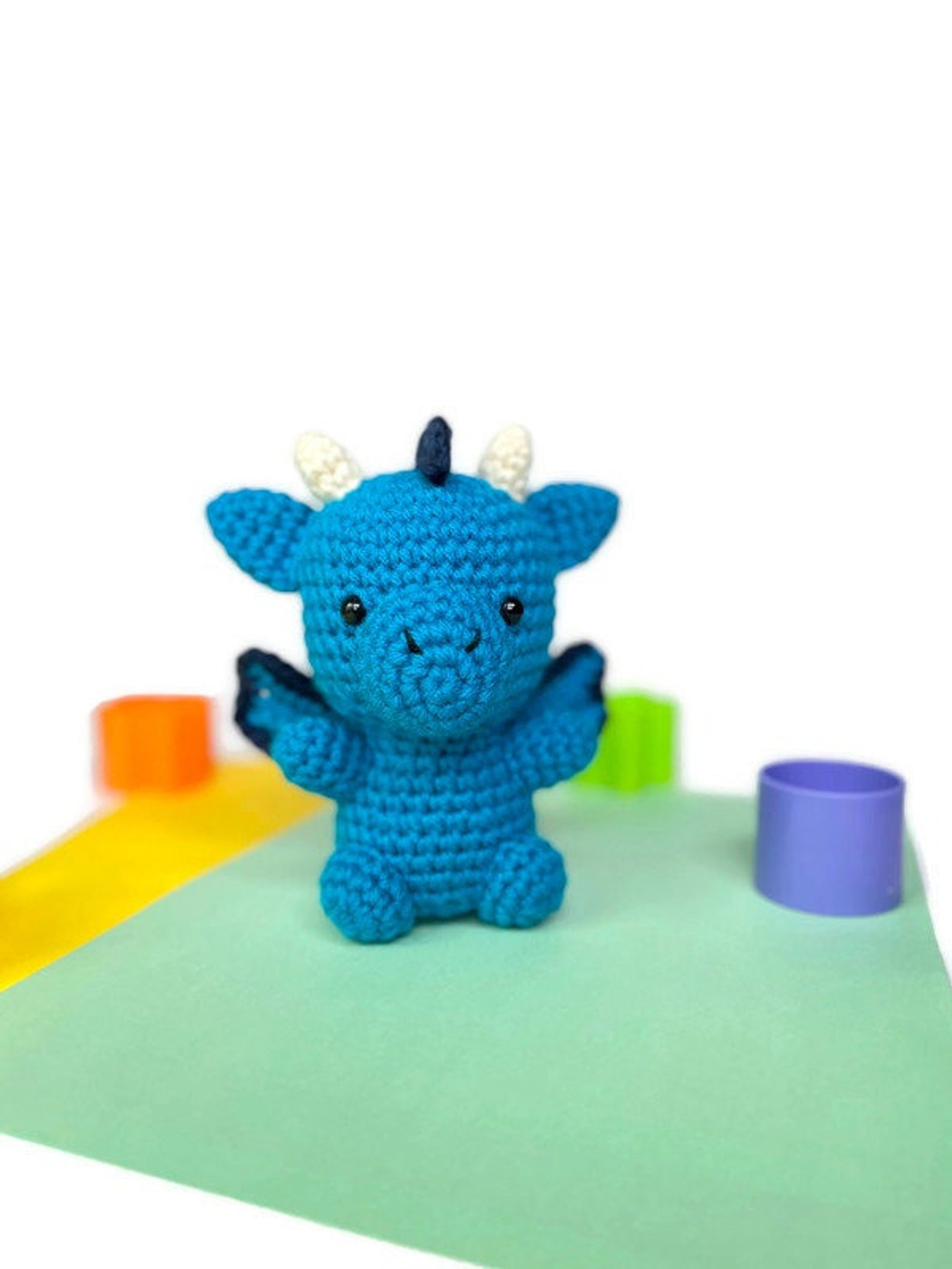 Little Dragon Crochet Pattern Amigurumi Dragon PDF PATTERN | Etsy