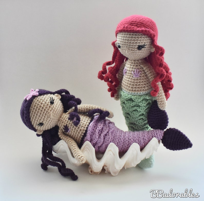 Ariel Mermaid Crochet Pattern PDF PATTERN by Bbadorables | Etsy