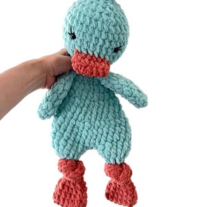 No-sew Ducky Mini Duck Snuggler Crochet PATTERN || Duck Amigurumi ...