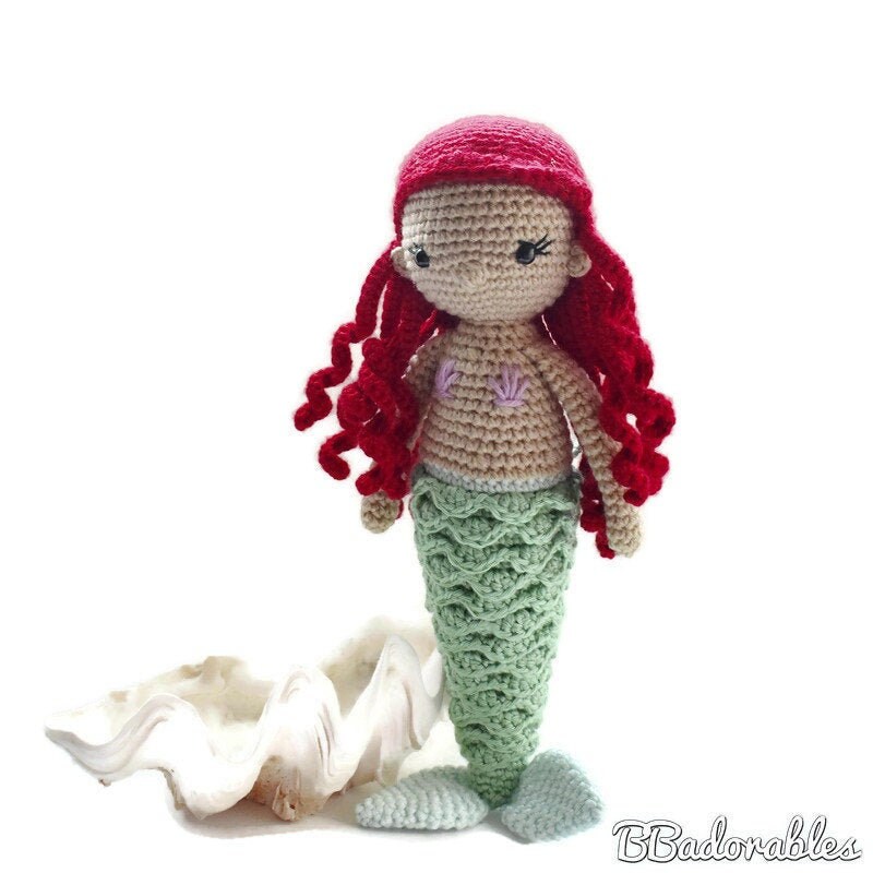 Ariel Mermaid Crochet Pattern PDF PATTERN by Bbadorables - Etsy Canada