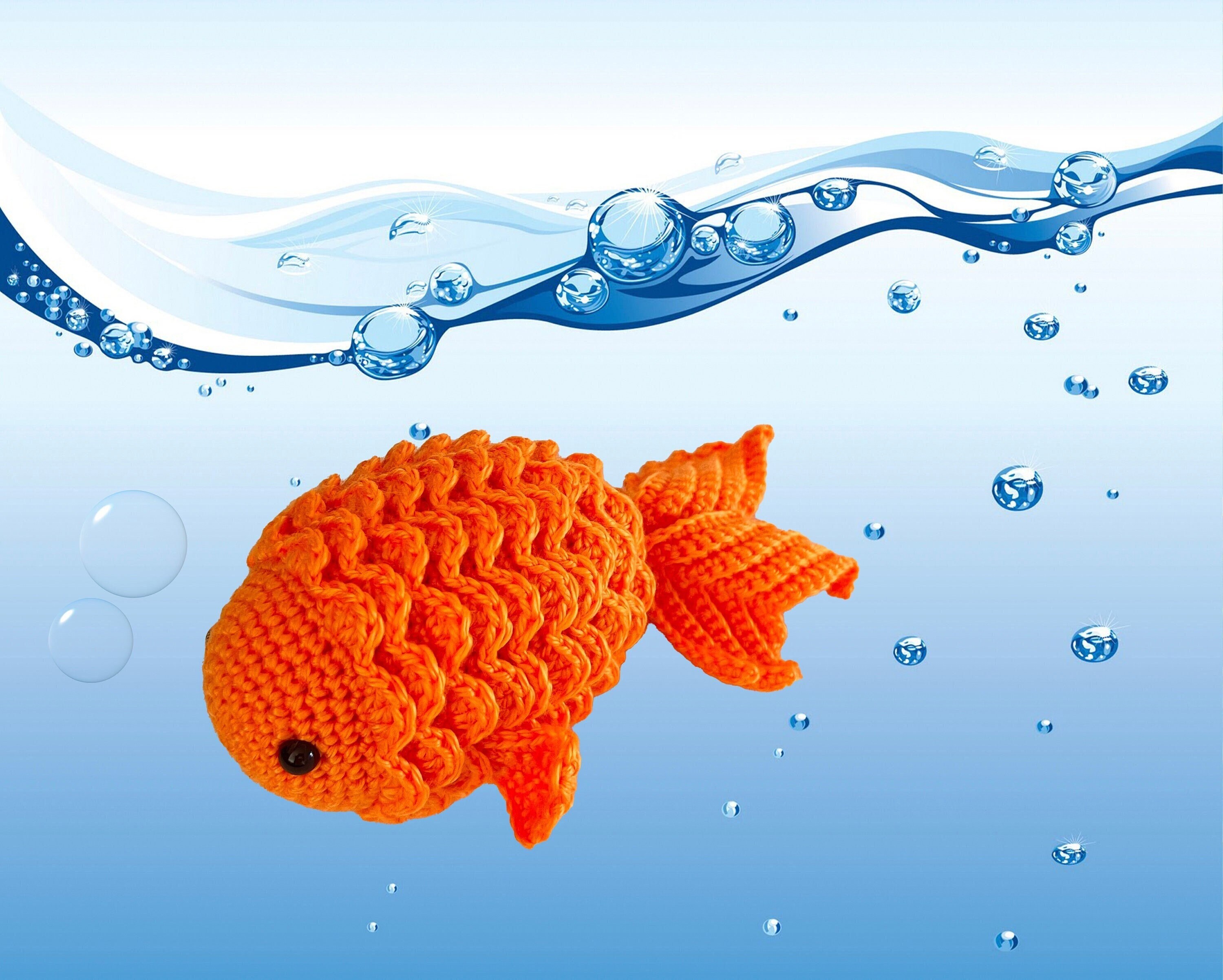Goldfish Crochet Pattern PDF PATTERN by Bbadorables - Etsy UK
