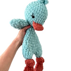 No-sew Ducky Mini Duck Snuggler Crochet PATTERN || Duck Amigurumi ...