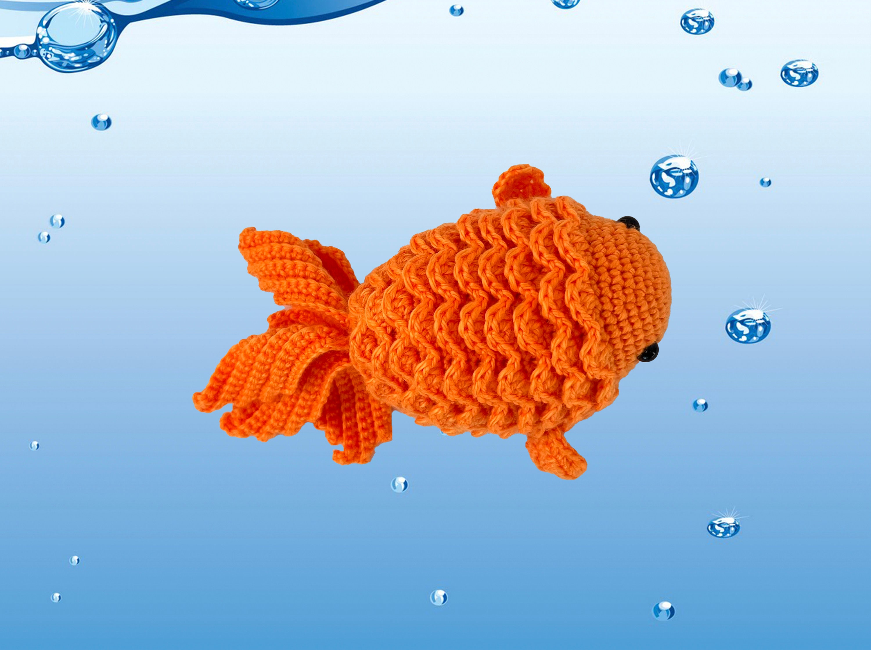 Goldfish Crochet Pattern PDF PATTERN by Bbadorables - Etsy UK