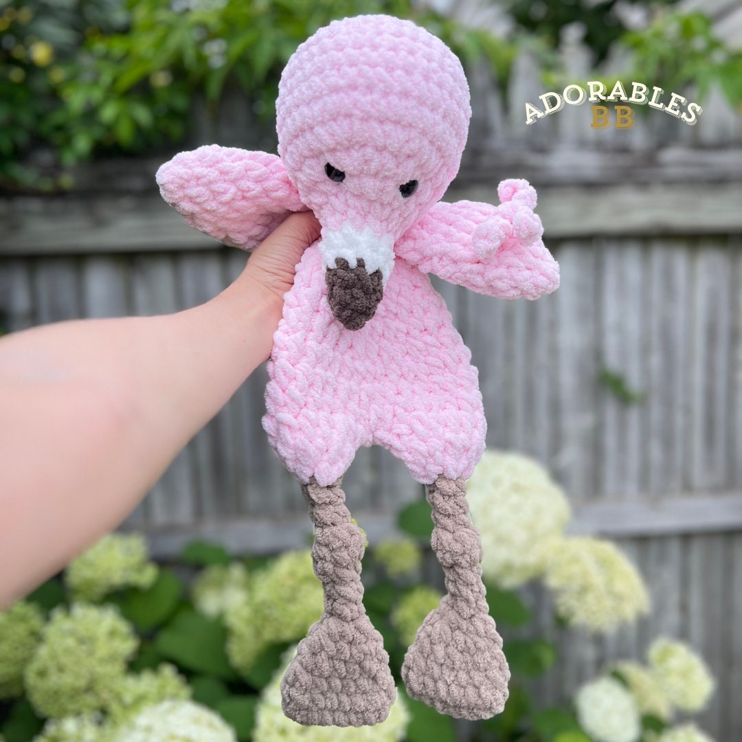 No-sew Dodo Flamingo Snuggler Crochet PATTERN || Flamingo Amigurumi ...