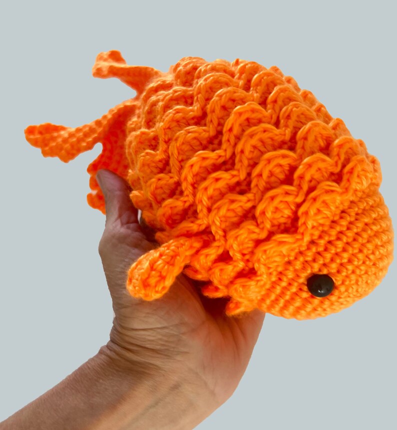 Goldfish Crochet Pattern, PDF PATTERN - by Bbadorables - Etsy