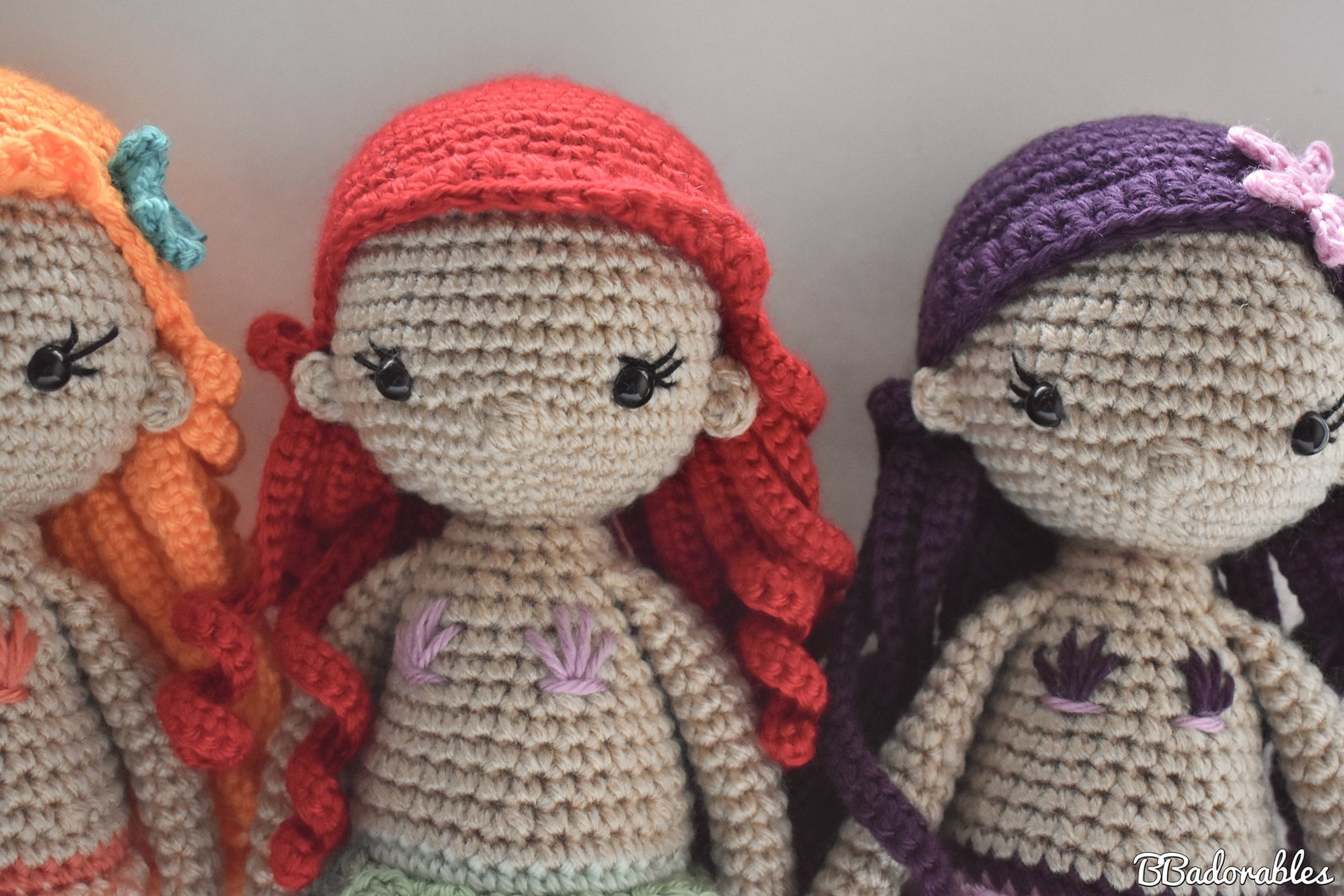 Ariel Mermaid Crochet Pattern PDF PATTERN by Bbadorables | Etsy