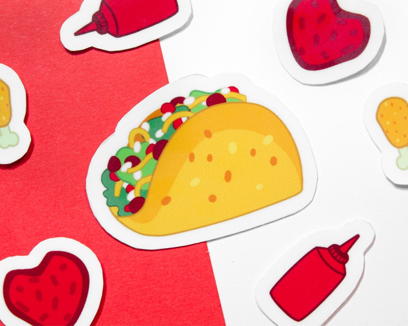 Fast Food Stickers | Junk Food Stickers | Cheat Day Stickers | Takeaway ...