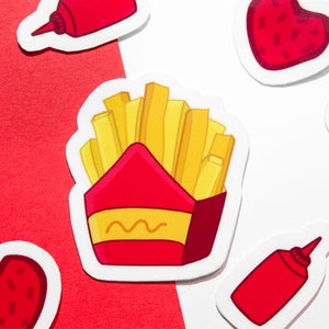 Fast Food Stickers | Junk Food Stickers | Cheat Day Stickers | Takeaway ...