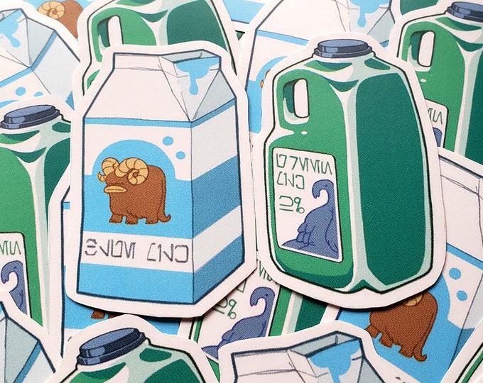 Star Wars Blue Milk / Green Milk Vinyl Sticker Pack - Etsy