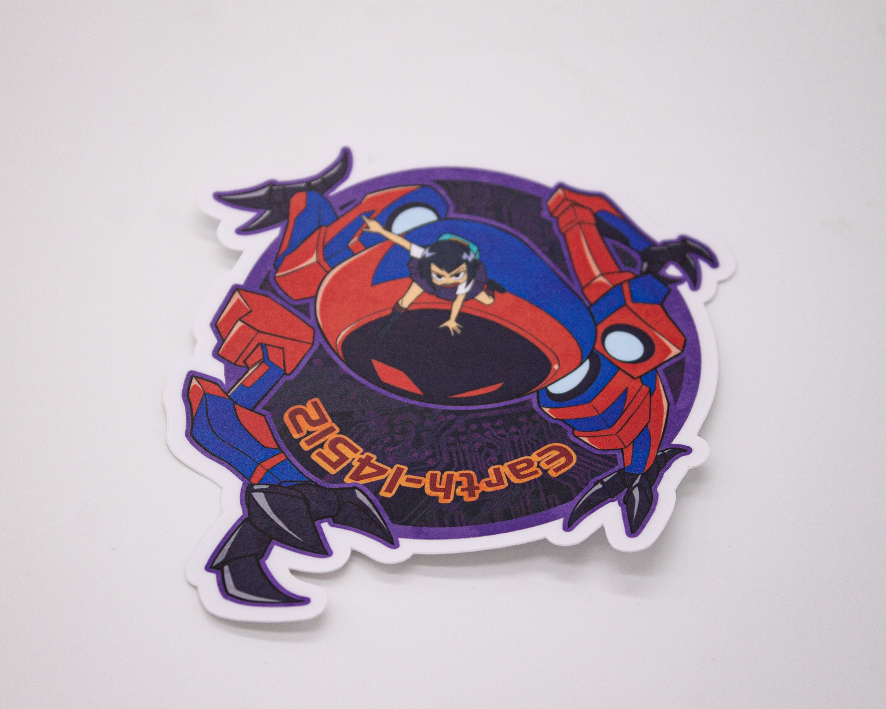 Spiderman: Into the Spiderverse Large Vinyl Travel Stickers | Etsy UK