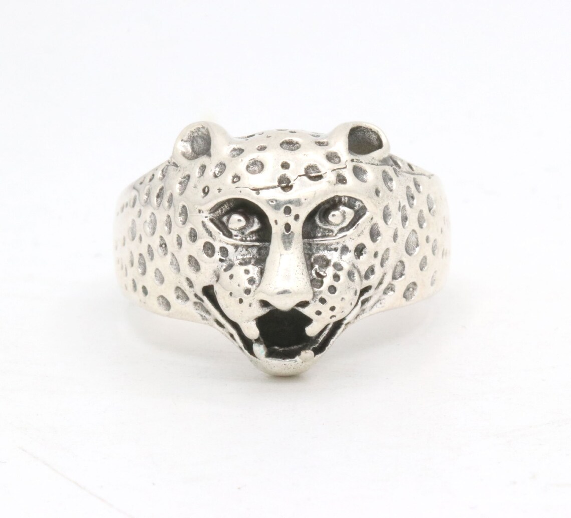 925 Silver Panther Ring Solid Silver Panther Ring Silver | Etsy