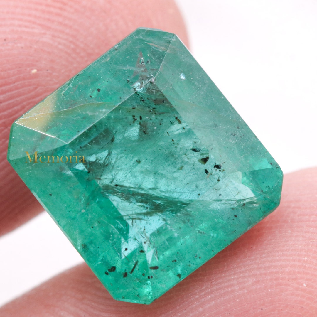 Emerald Gemstone, Square Cut Emerald, Emerald Gemstone, Fine Cut ...