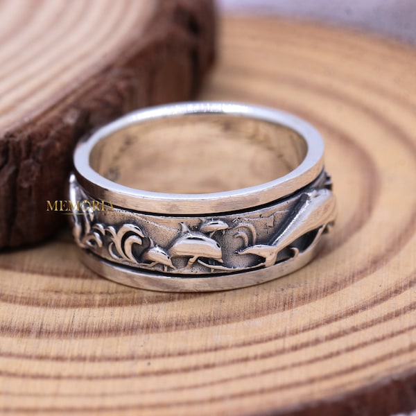 Dolphin Ring Jewelry - Etsy