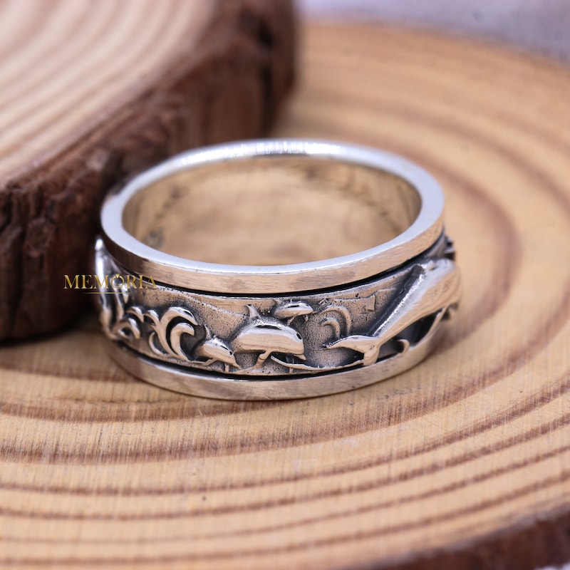 Dolphin Ring Jewelry - Etsy