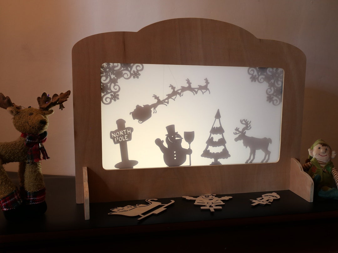 Shadow Puppet Theatre, Christmas Wonderland, Educational Christmas Gift ...