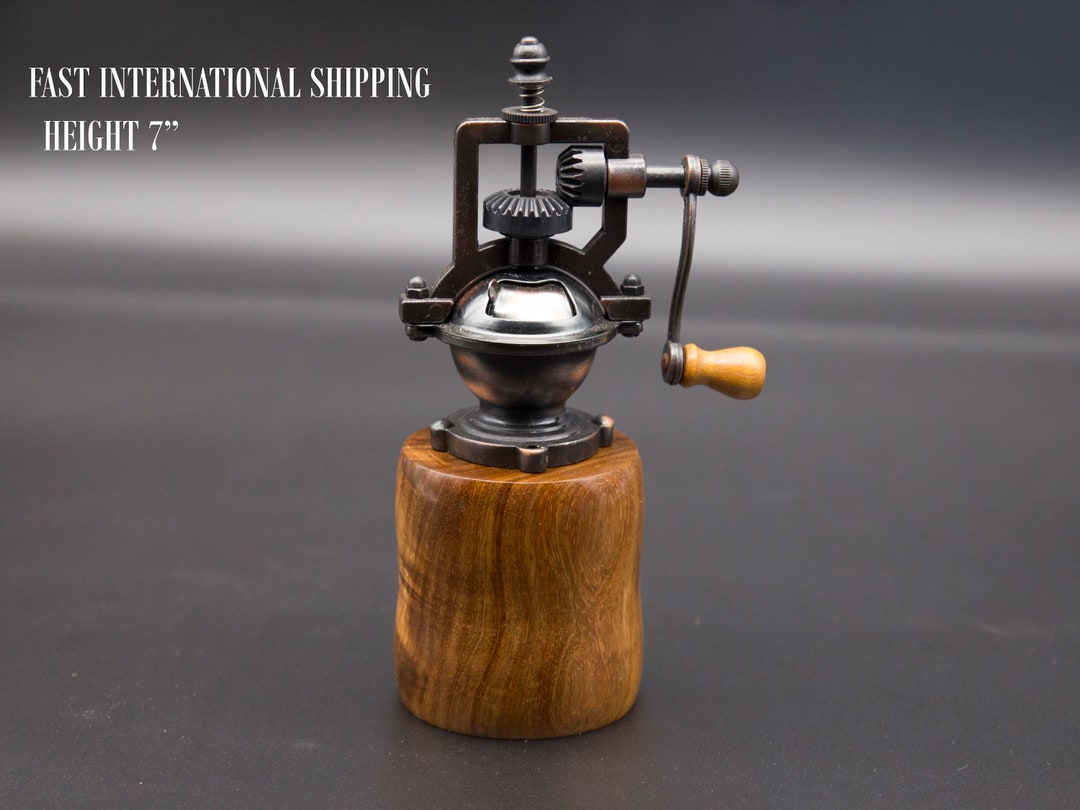Handmade Pepper Mill Pepper Mill Wooden Peppermill Wooden Pepper Mill ...