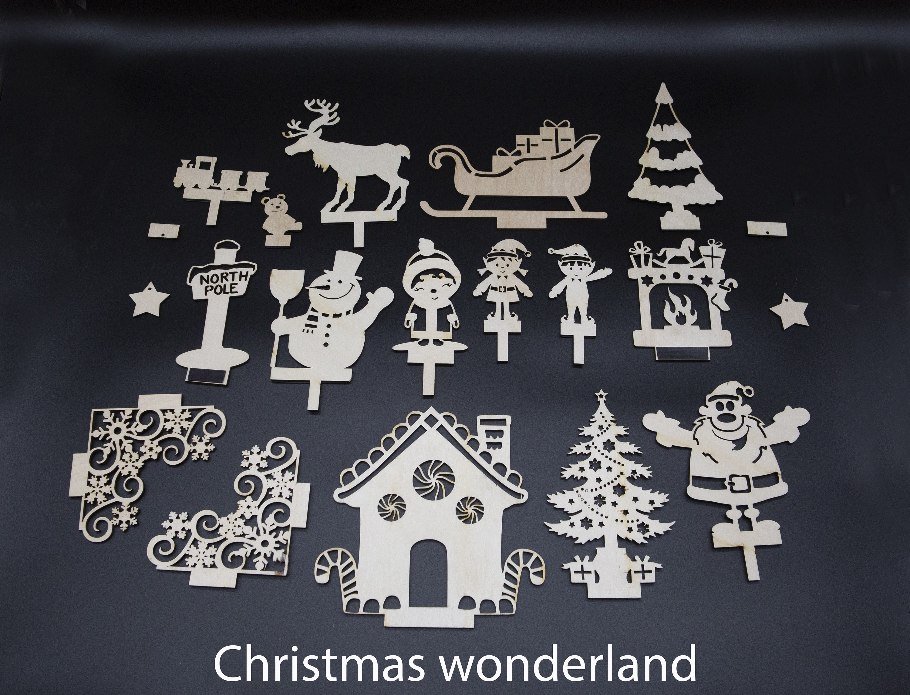 Shadow Puppet Theatre Christmas Wonderland Educational - Etsy UK