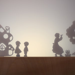 Shadow Puppet Sets, UK Woodland Puppets, Wooden Shadow Puppets ...