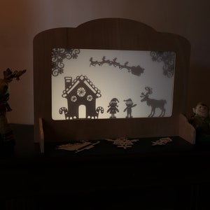 Shadow Puppet Theatre, Christmas Wonderland, Educational Christmas Gift ...