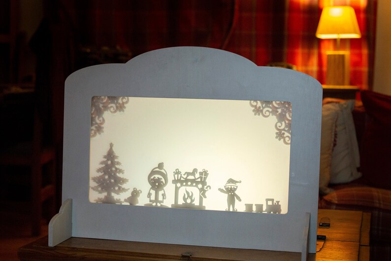 Shadow Puppet Theatre Christmas Wonderland Educational - Etsy UK