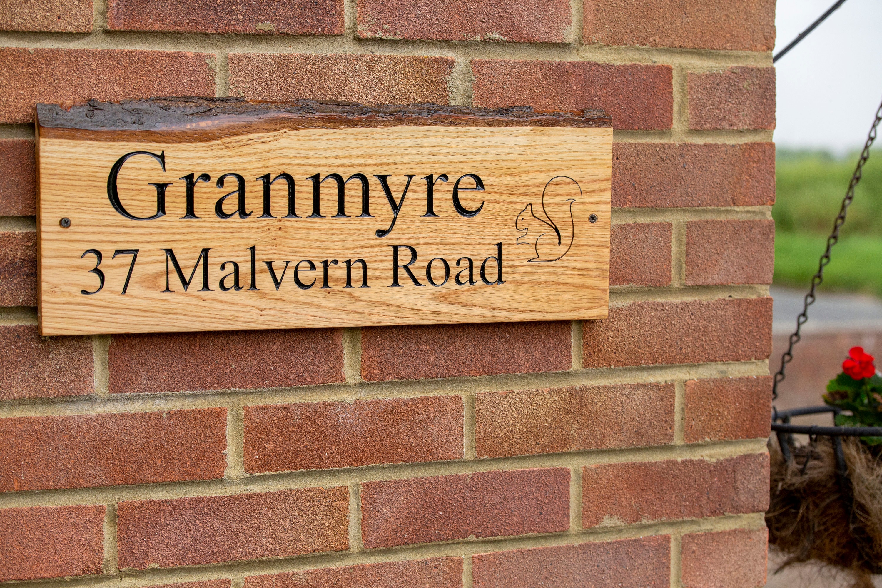 Solid Oak House Sign Wooden Sign Bespoke House Sign House - Etsy UK