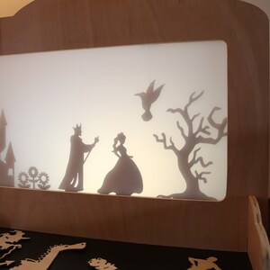 Shadow Puppet Sets, Fairy Tale Shadow Puppets, Wooden Play Set ...