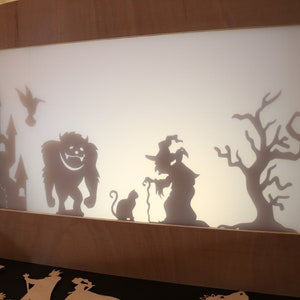 Shadow Puppet Sets, Fairy Tale Shadow Puppets, Wooden Play Set ...