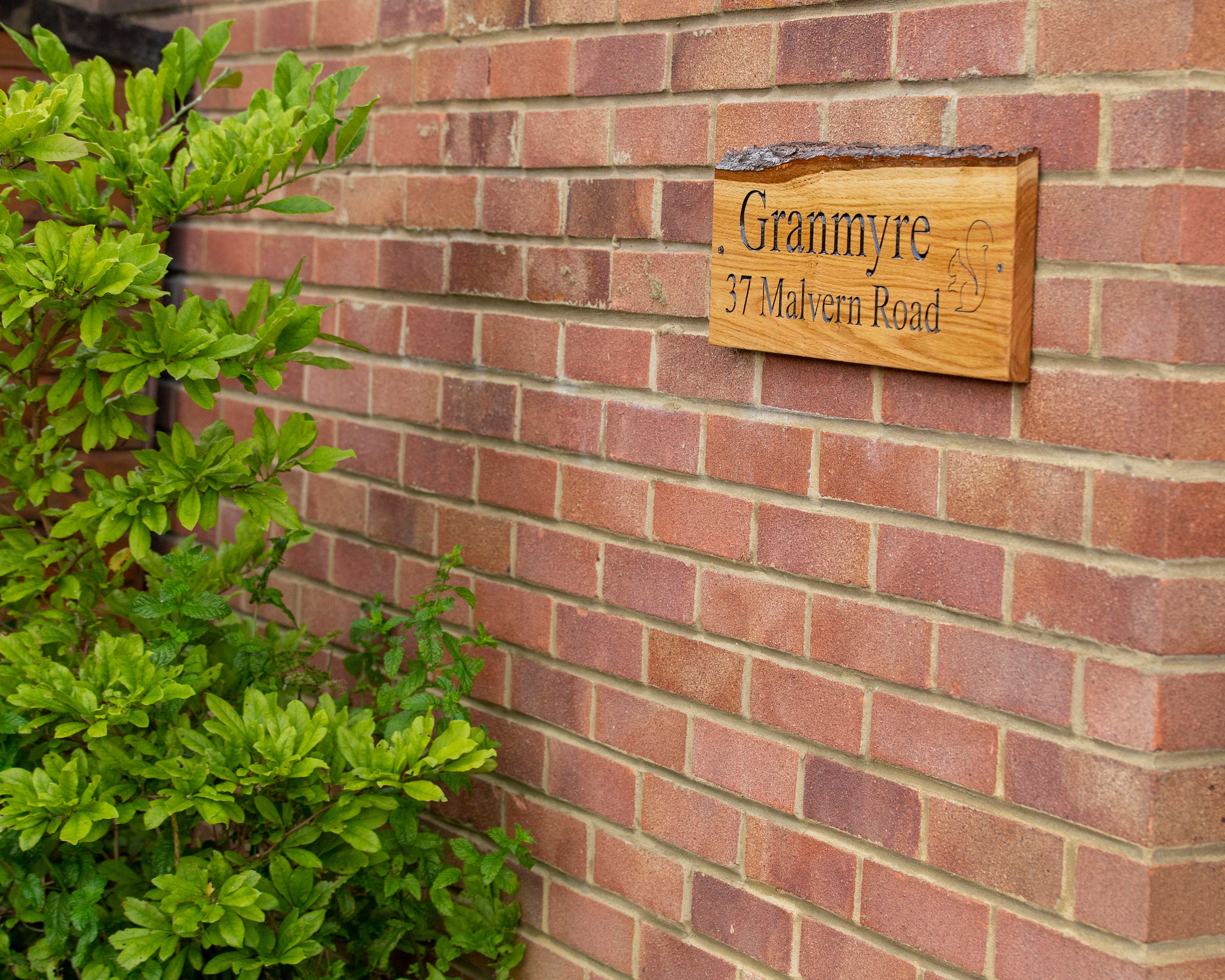 Solid Oak House Sign Wooden Sign Bespoke House Sign House - Etsy UK