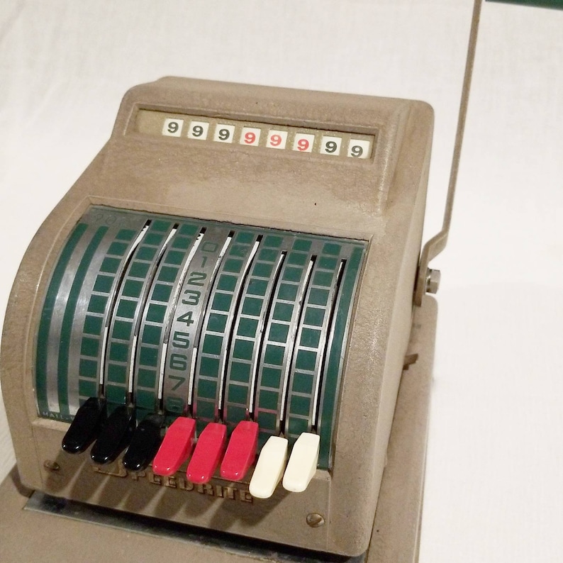 Vintage Hall-welter Speedrite 900 Check Writer. - Etsy