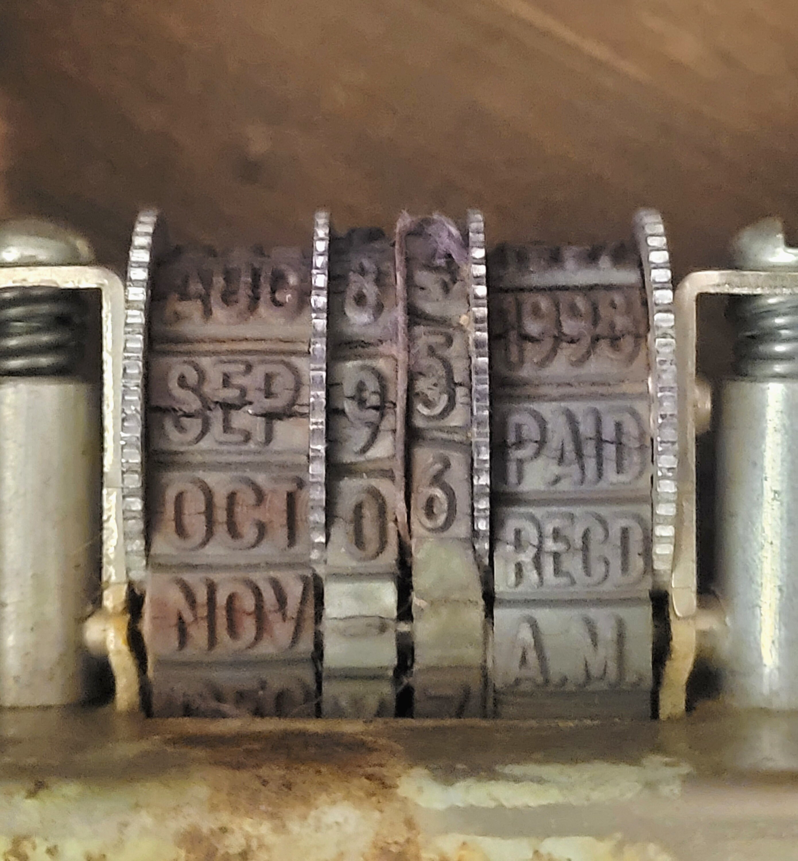 Vintage Office Stamp Numbering Machines Bates Triumph - Etsy