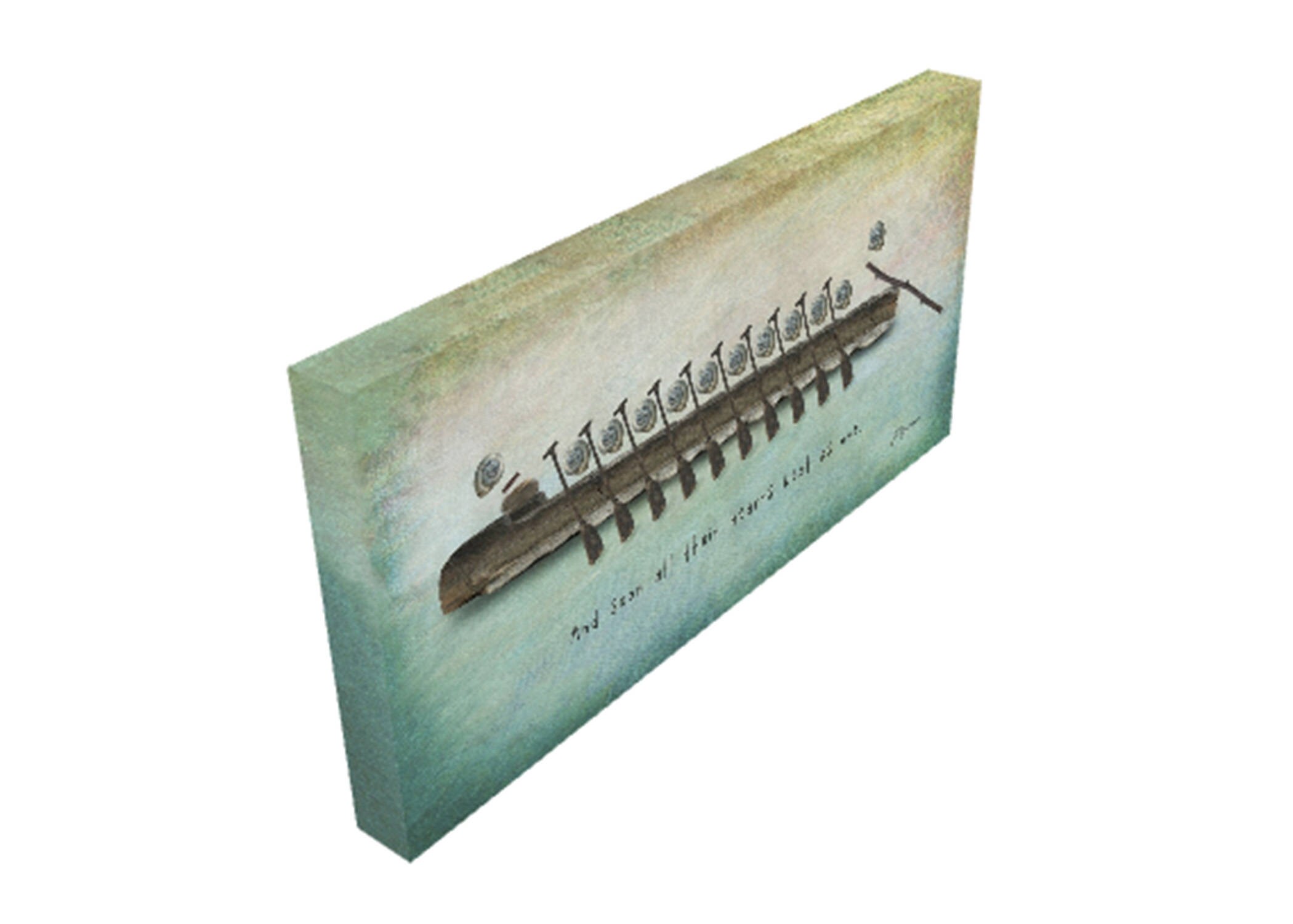 Dragon Boat Canvas Wrap - Dragon Boat Art - Etsy