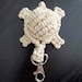 Macrame Turtle Keychain - Etsy