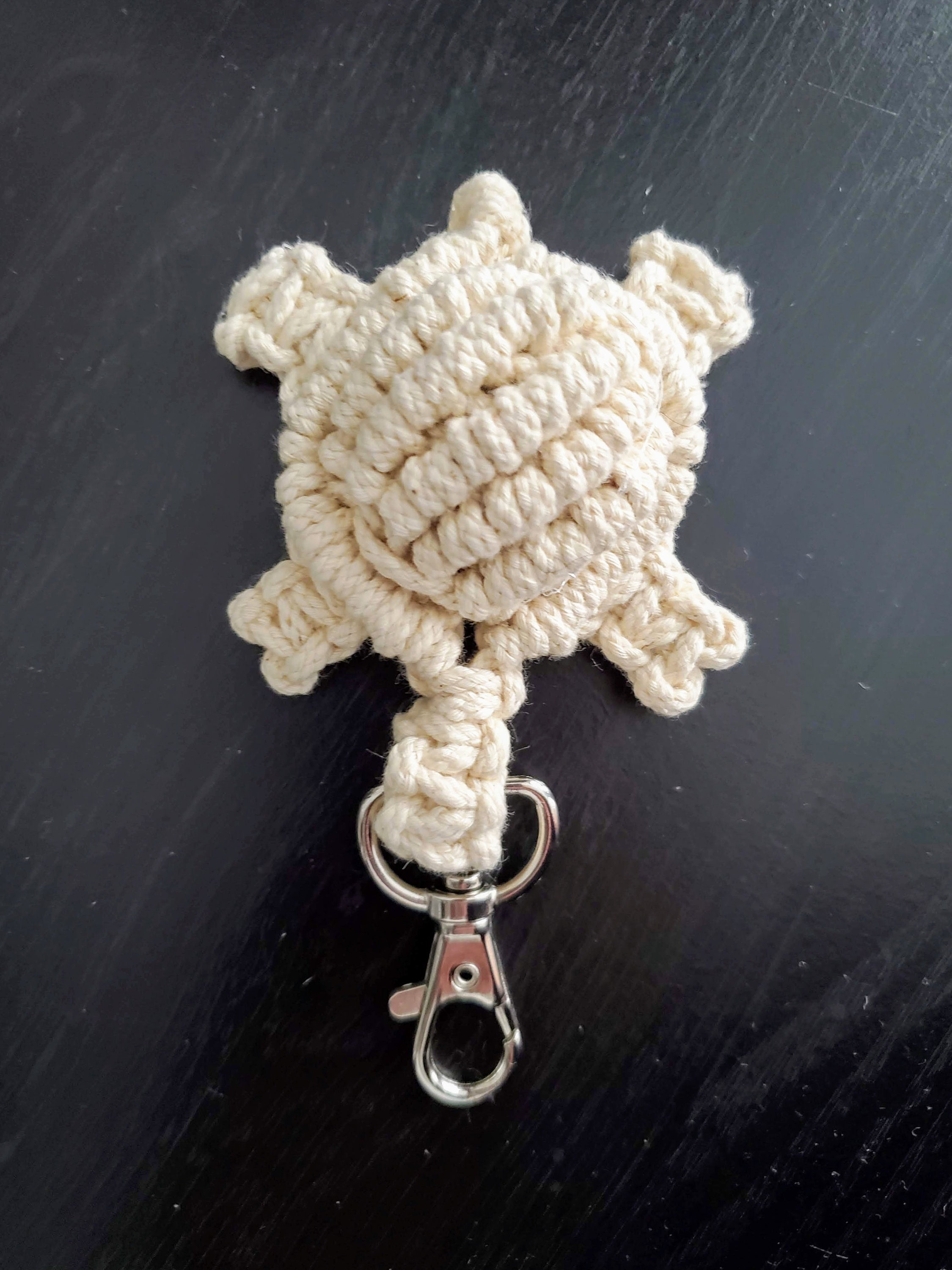 Macrame Turtle Keychain - Etsy