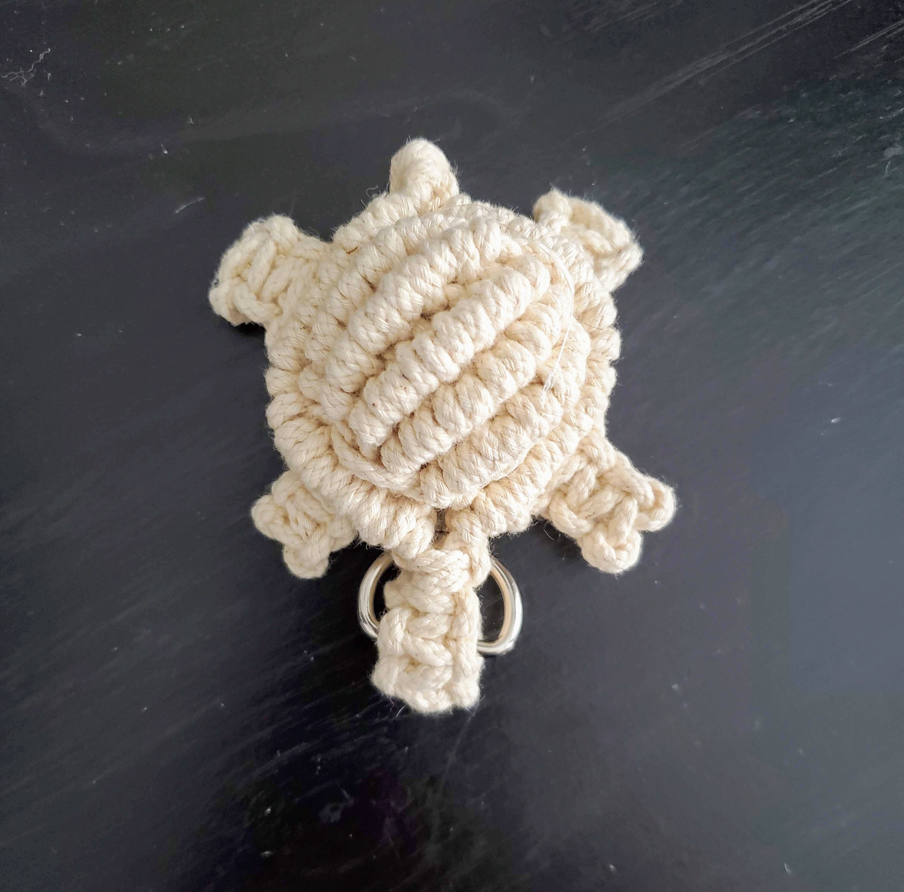 Macrame Turtle Keychain - Etsy