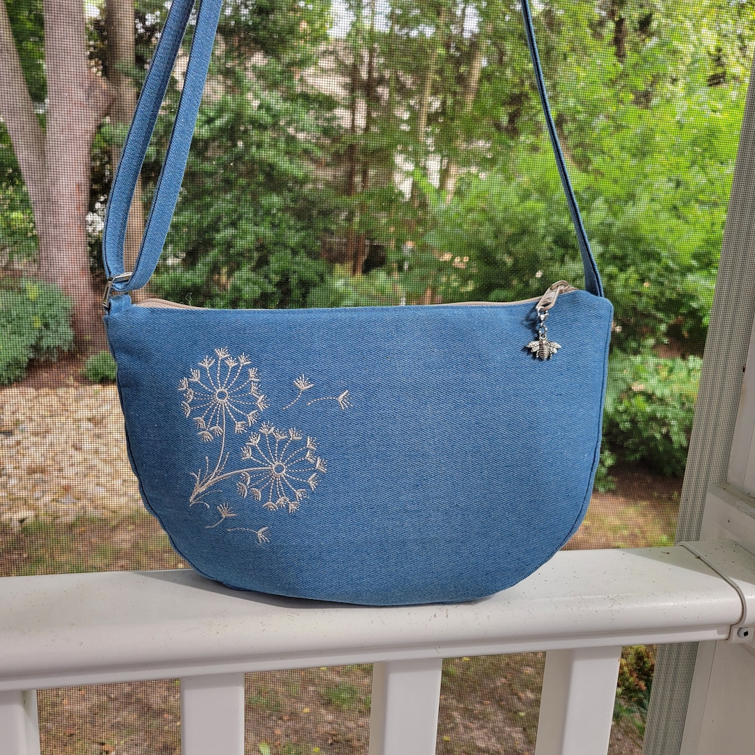 Dandy Bag - Shoulder Bag - Crossbody Bag - Embroidered Bag - Purse ...