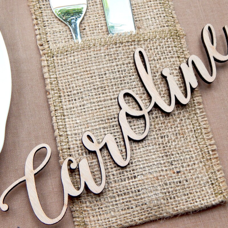 Laser Cut Names - Etsy