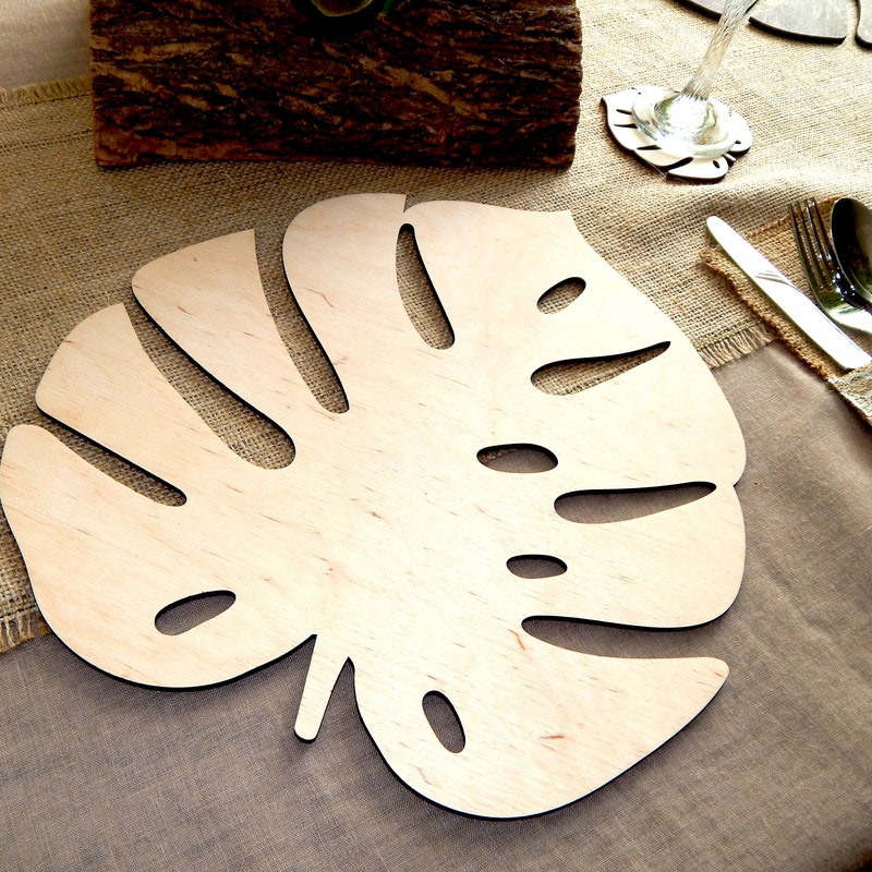 Wooden Place Mats and Coasters - Etsy