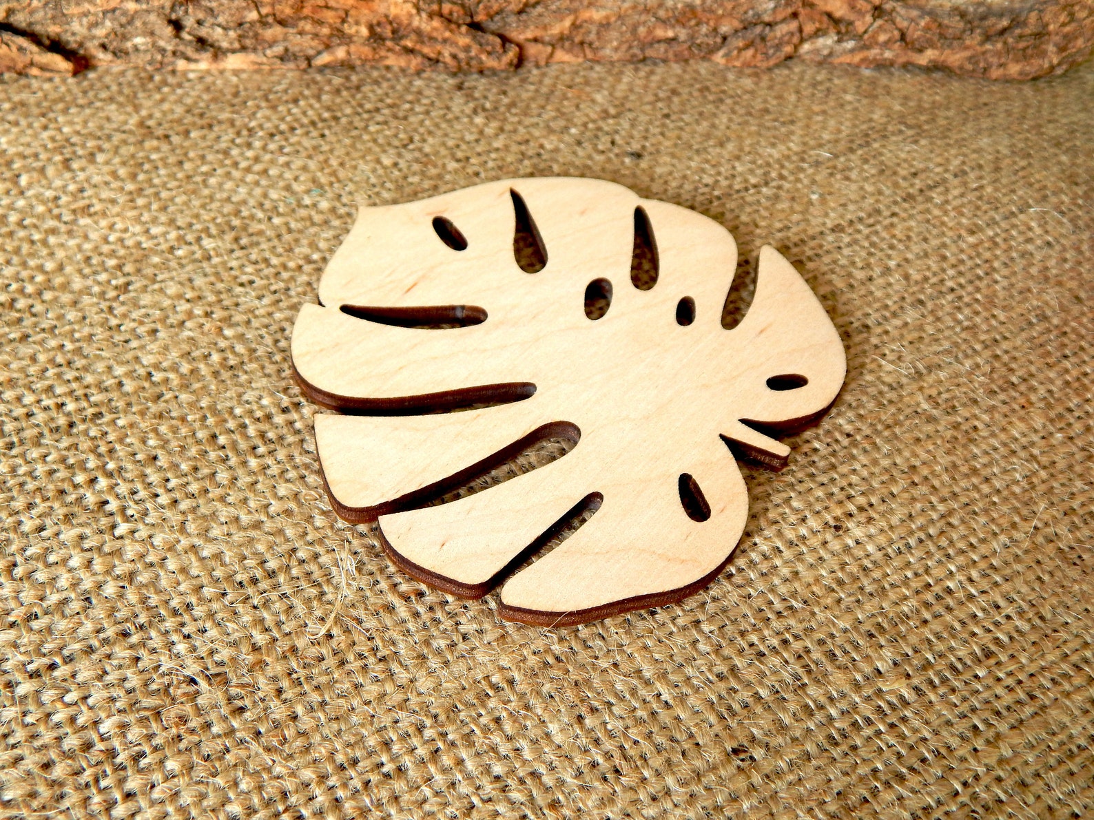 Monstera Leaf Coasters, Drink Coasters, Plant Coasters, Tropical ...