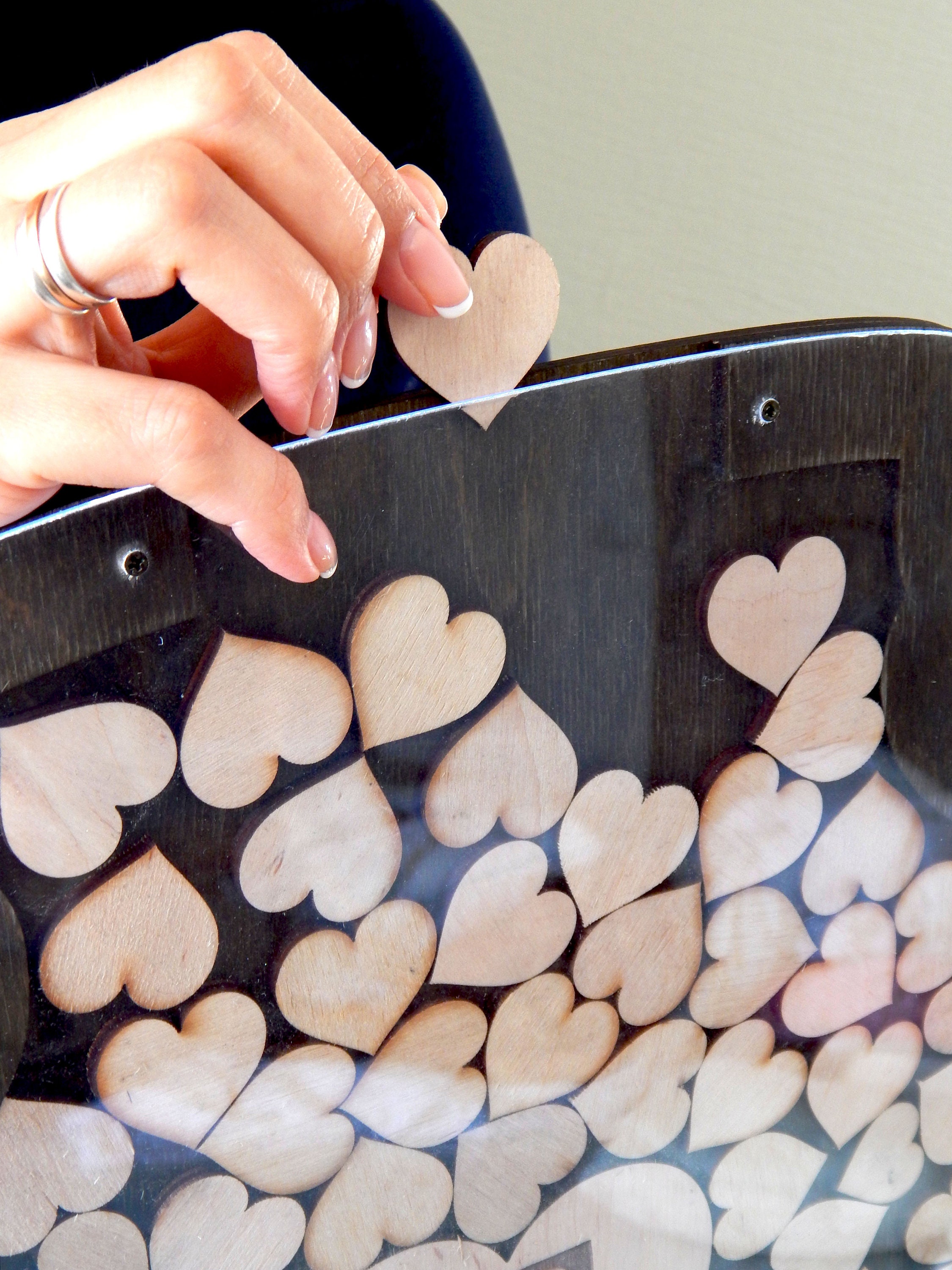 Wedding Guest Book Drop Box Wedding Guest Book Wedding Guest - Etsy