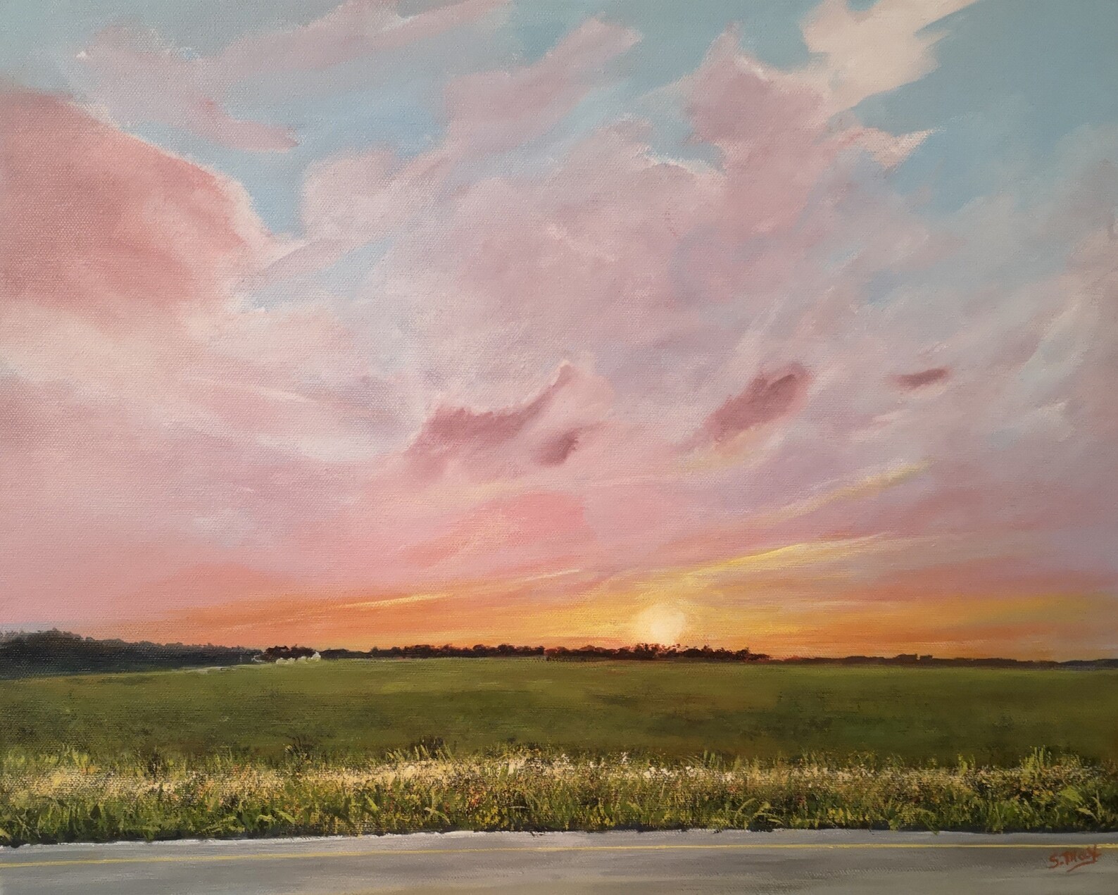 Prairie Sunset - Etsy